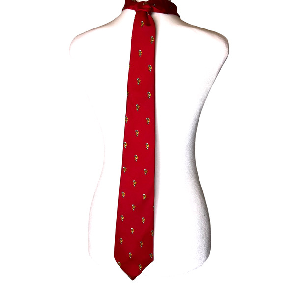 john henry | Accessories | John Henry Red 0 Silk Red Tie With Candy ...